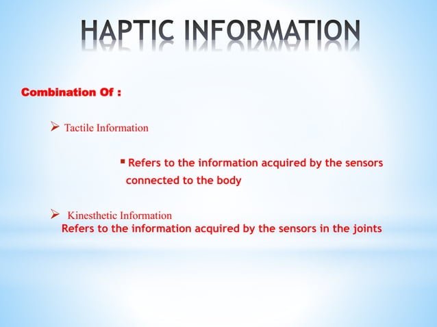 Haptic Technology | PPT
