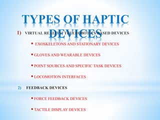 Haptic Technology | PPT