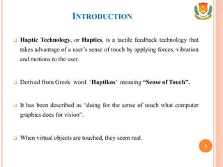 Haptics | PPTX