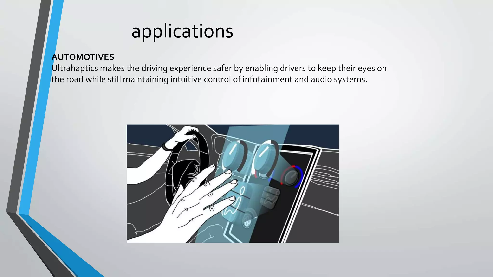 presentation on Haptic Technology | PPTX | Consumer Electronics | Technology & Computing