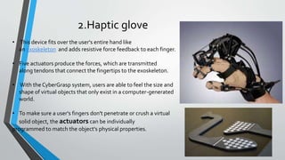 presentation on Haptic Technology | PPTX | Consumer Electronics ...