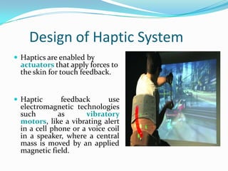 Haptics ppt | PPTX