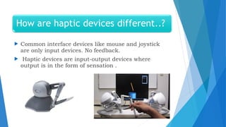 Haptics ppt | PPT