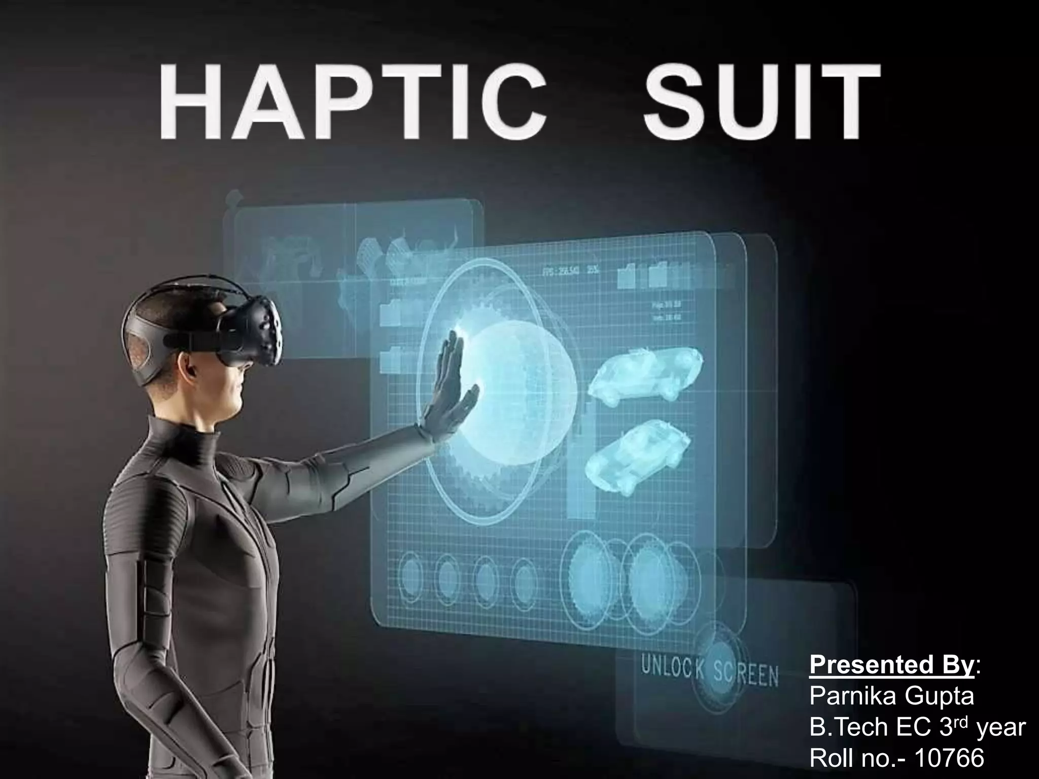 HAPTIC SUIT presentation (2018) | PPT