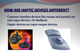 Haptic system by mps su | PPT