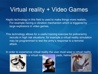 Haptic Technologies | PPT