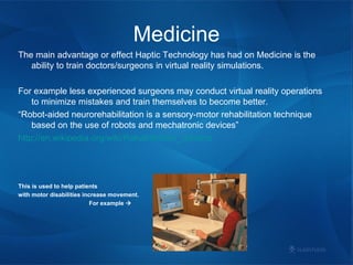 Haptic Technologies | PPT