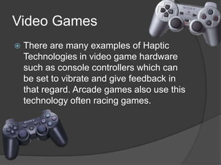 Haptic technology | PPTX