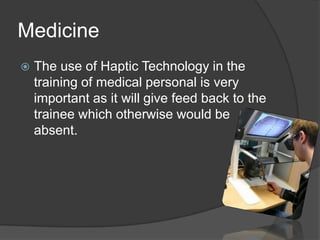 Haptic technology | PPTX