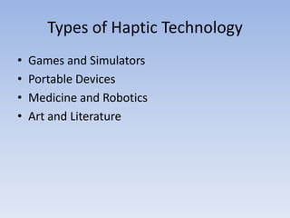 Haptic technology_RH | PPT
