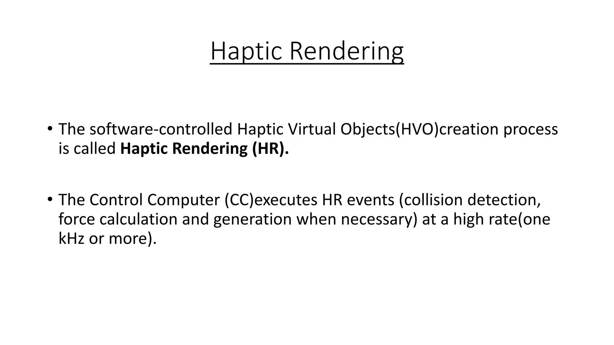 Haptic Technology | PPTX