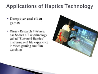 Haptic technology | PPT