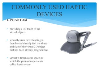 Haptic Technology | PPTX