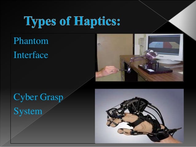 Haptic technology-sense of touch(connect)