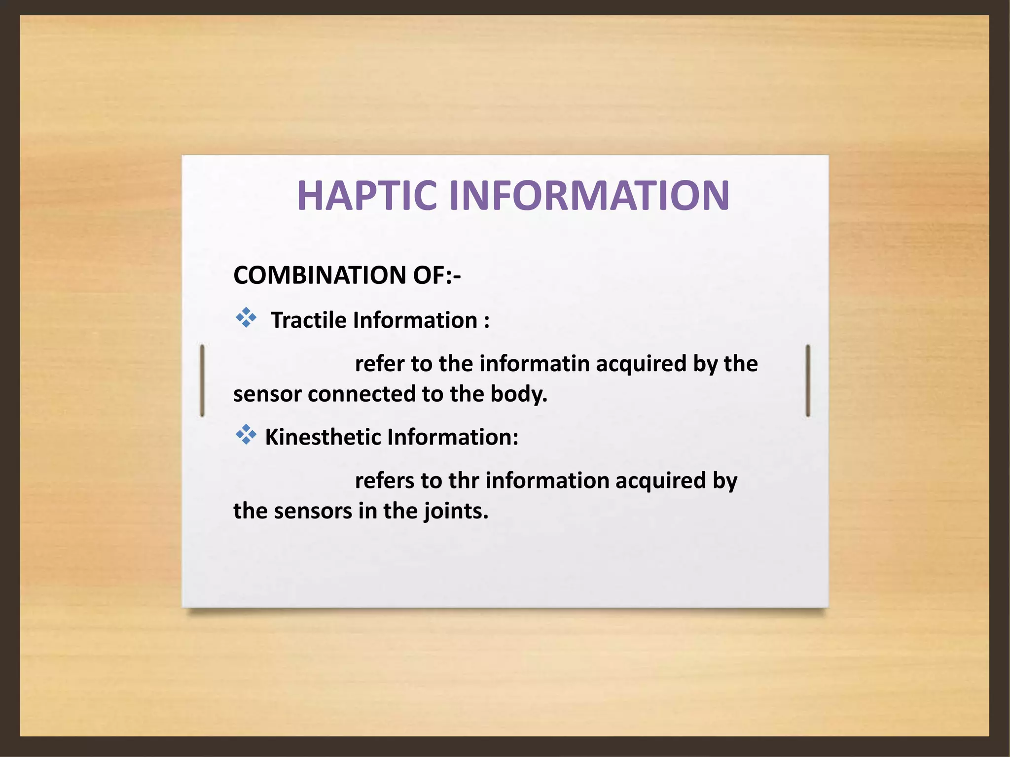 Haptic technology | PPT