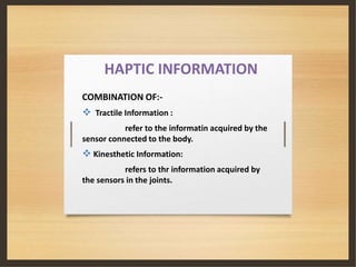 Haptic technology | PPT