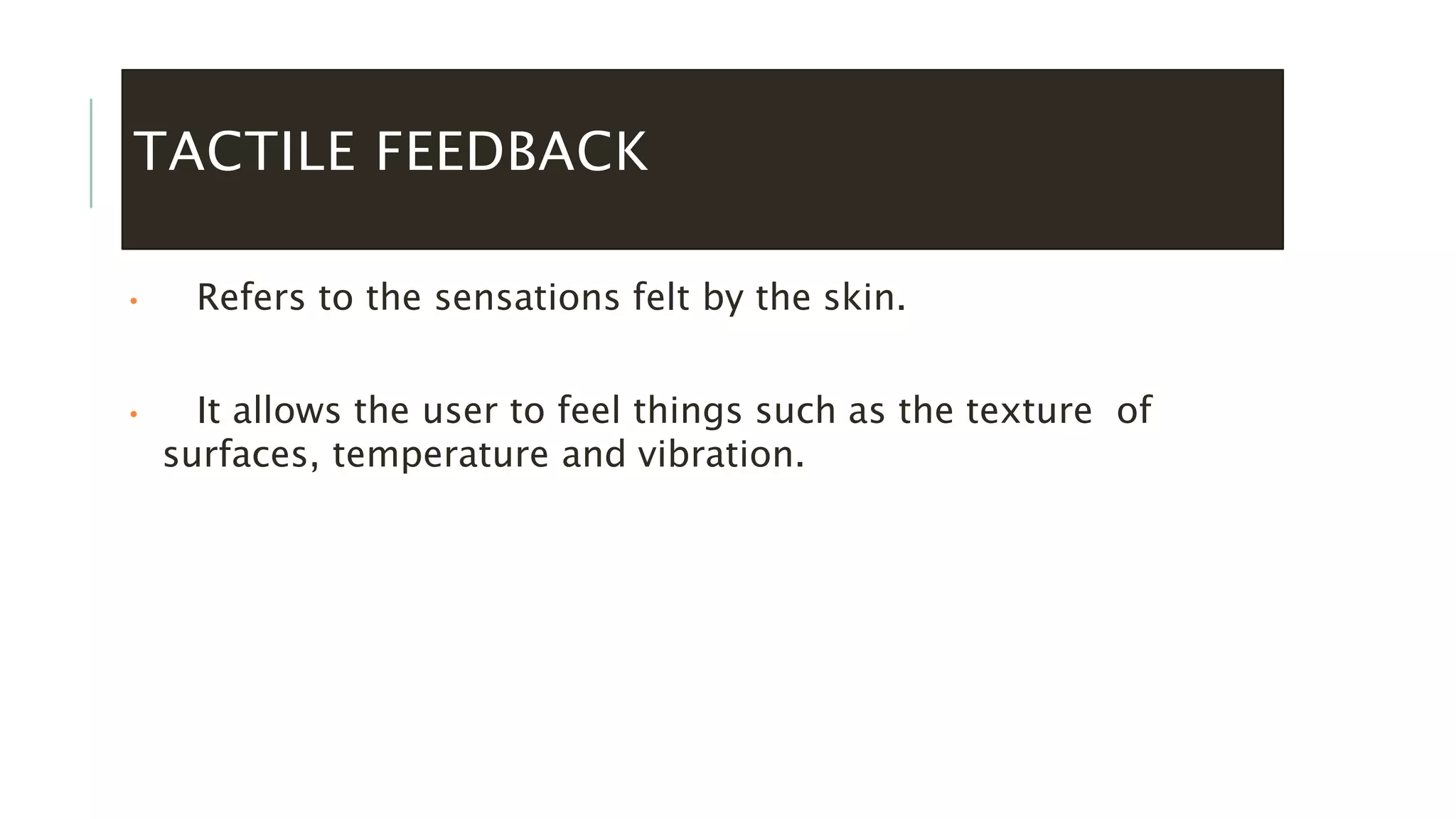 Haptic technology | PPTX