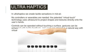 Haptic technology | PPTX