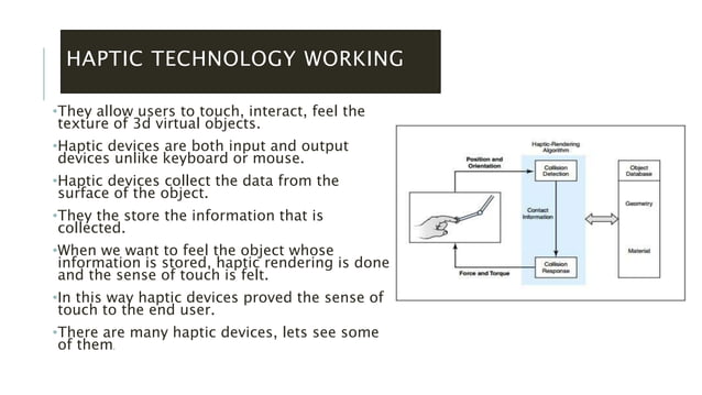 Haptic technology | PPT