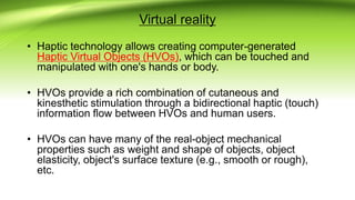 Haptic technology | PPT