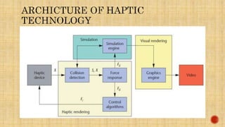 Haptic technology | PPTX | Computing | Technology & Computing