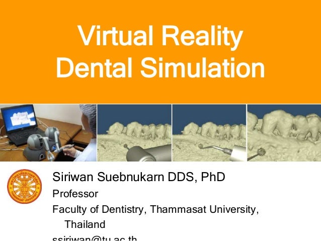 Virtual Reality Dental Simulation | PPT