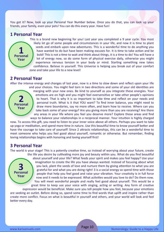 Numerology guide to a happy life (ebook) | PDF