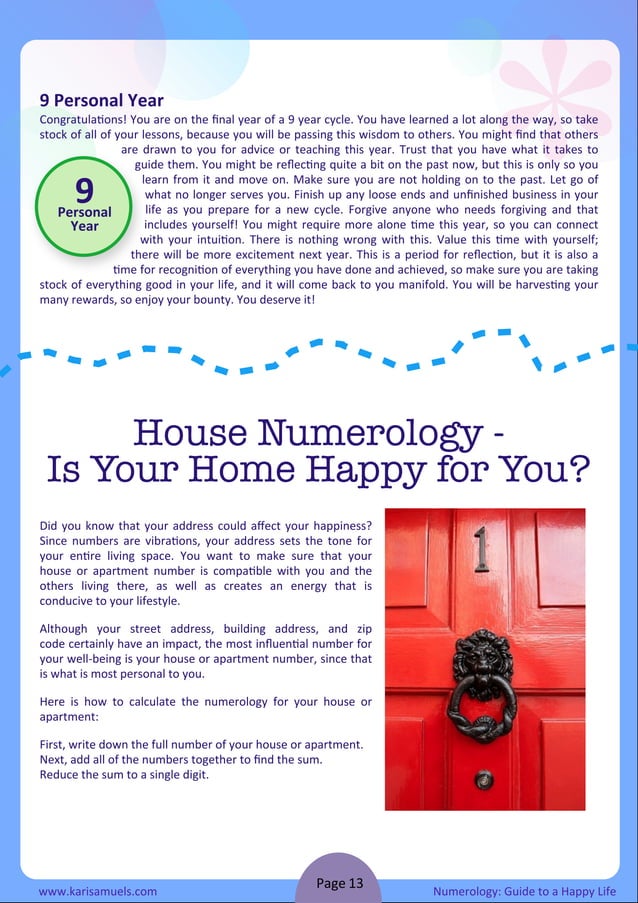 Numerology guide to a happy life (ebook) | PDF