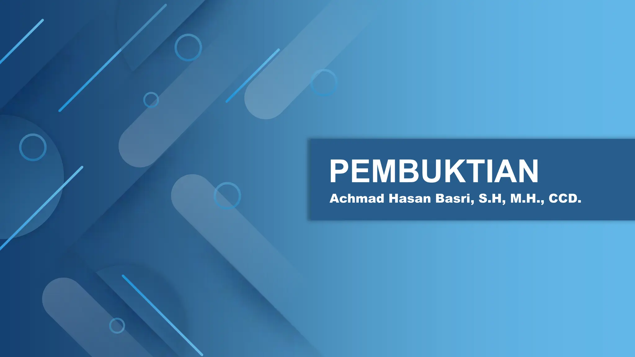 PEMBUKTIAN HUKUM ACARA PERADILAN TATA USAHA NEGARA | PDF