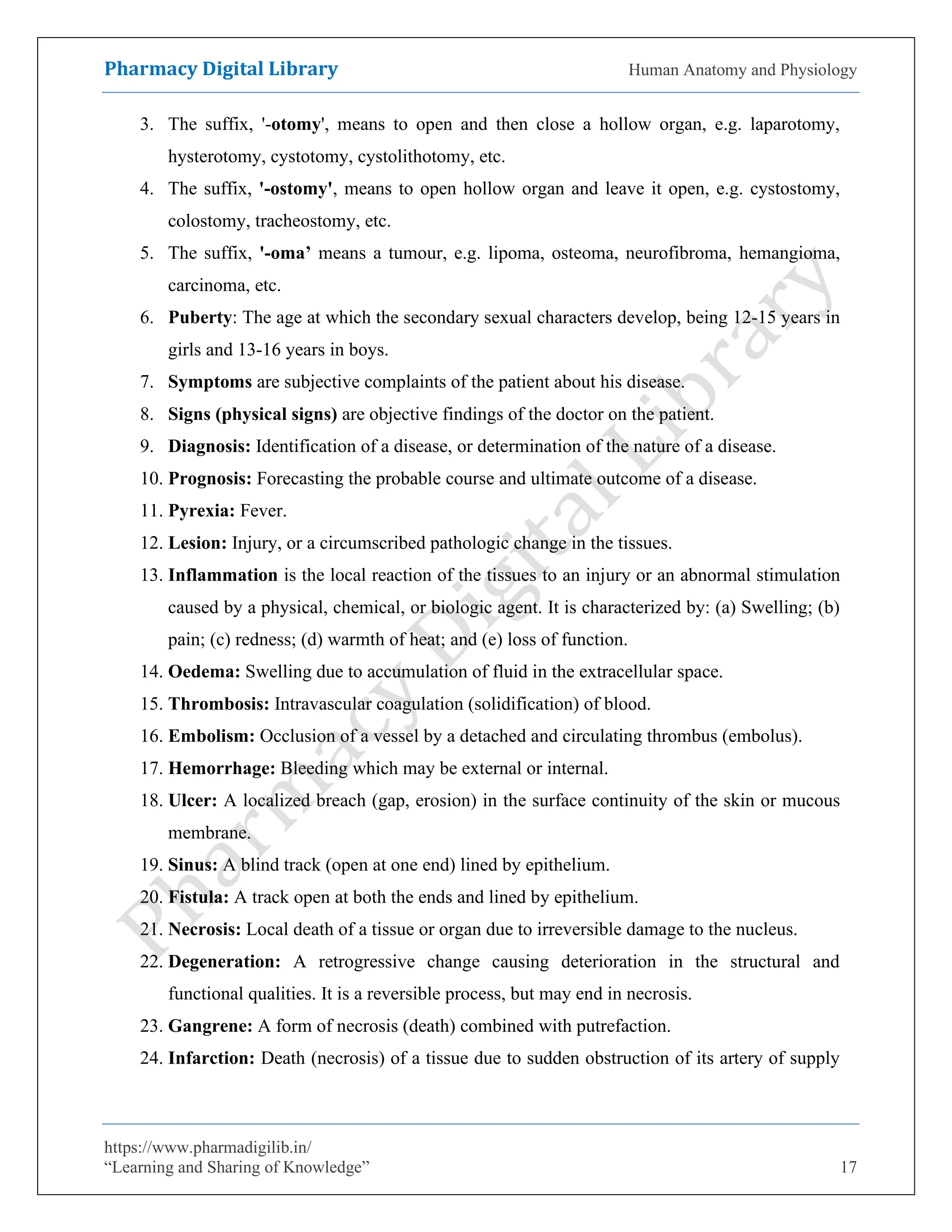 Introduction and scope of Anatomy & Physiology | PDF