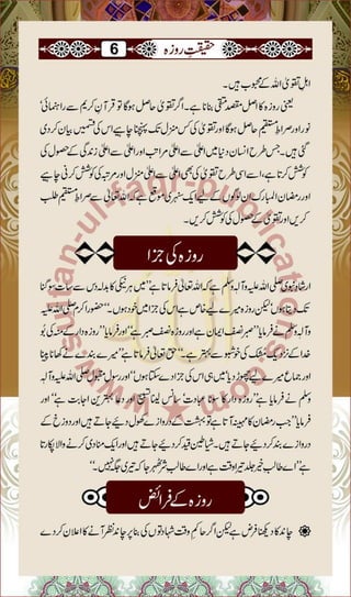 Haqeeqat e Roza | PDF
