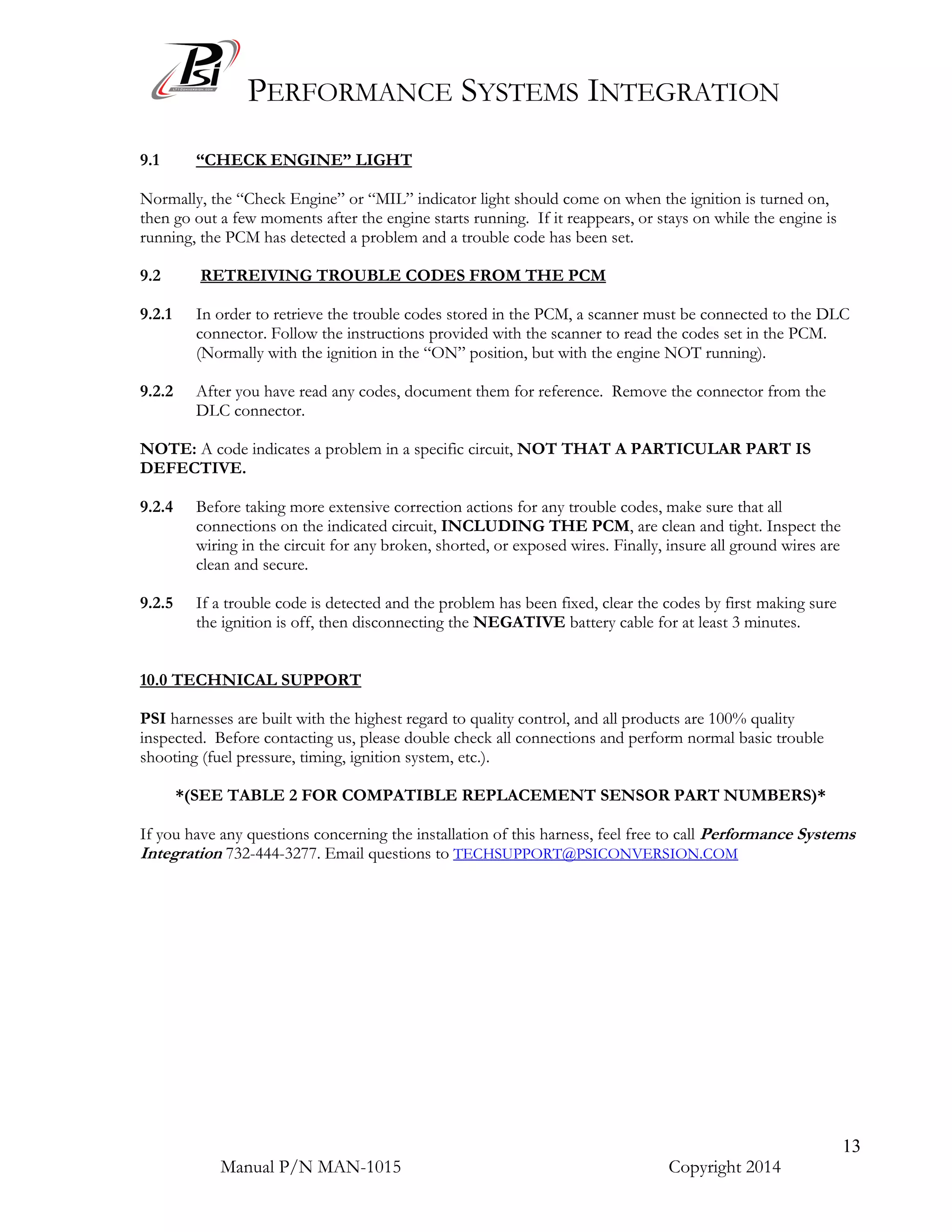 Har 1015 Vortec DBW Wiring Harness Instructions and Manual | PDF | Auto ...