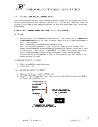 Har 1018 vortec harness instructions 8 | PDF