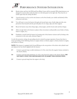 Har 1019 Vortec Swap Wiring Harness Instructions - EFI Conversion from ...