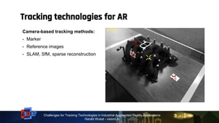 Harald Wuest (VisionLib): Challenges for Tracking Technologies in ...