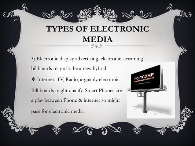 ELECTRONIC MEDIA | PDF