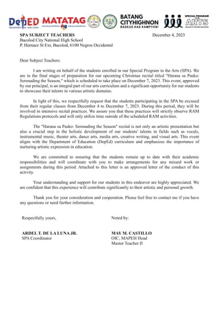 Harana sa Pasko.docx Harana sa Pasko.docx