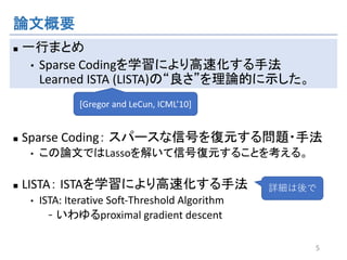 Theoretical Linear Convergence of Unfolded ISTA and its Practical Weights and Thresholds | PDF
