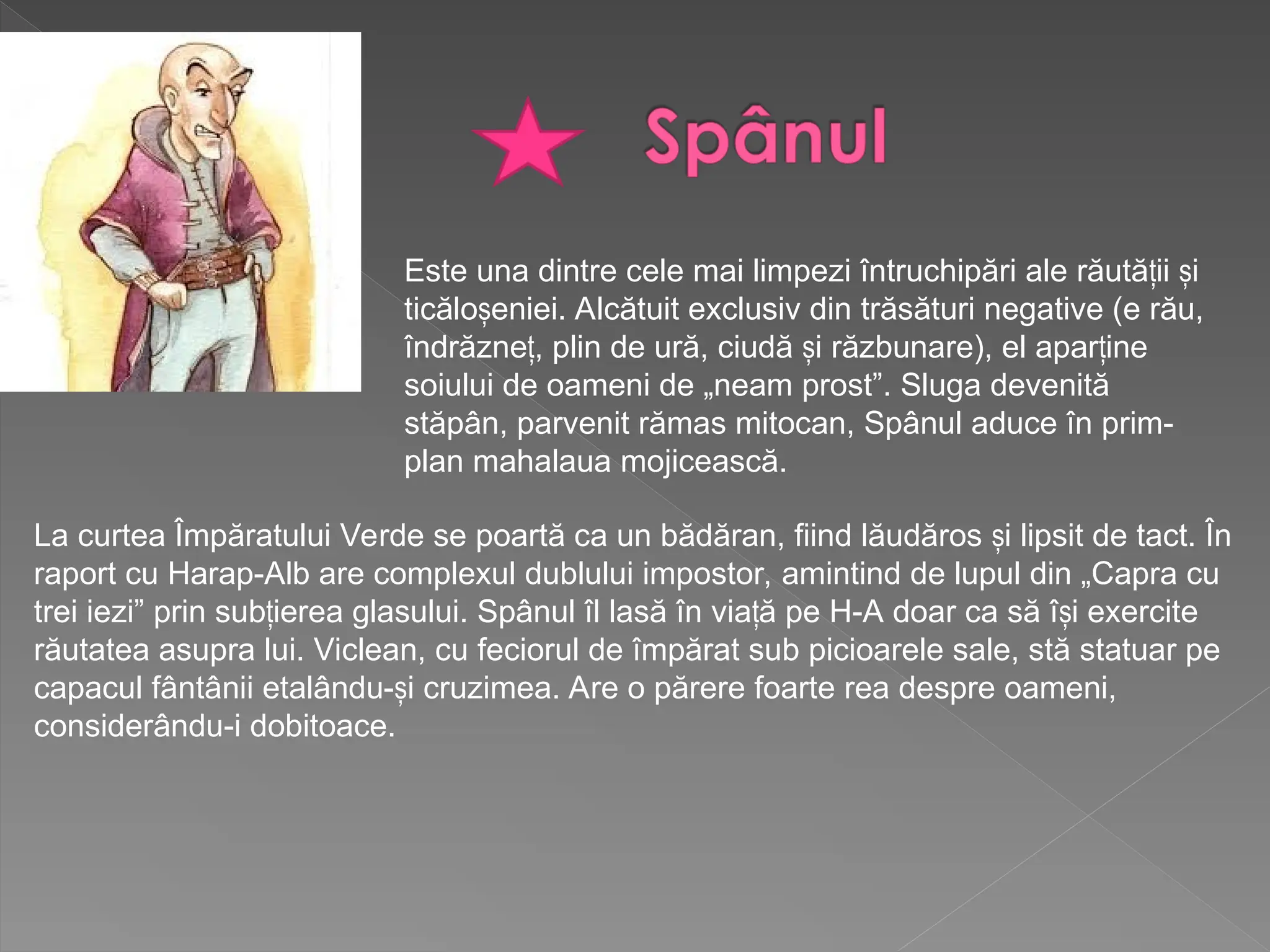 Harap-alb caracterizarea personajelor .ppt