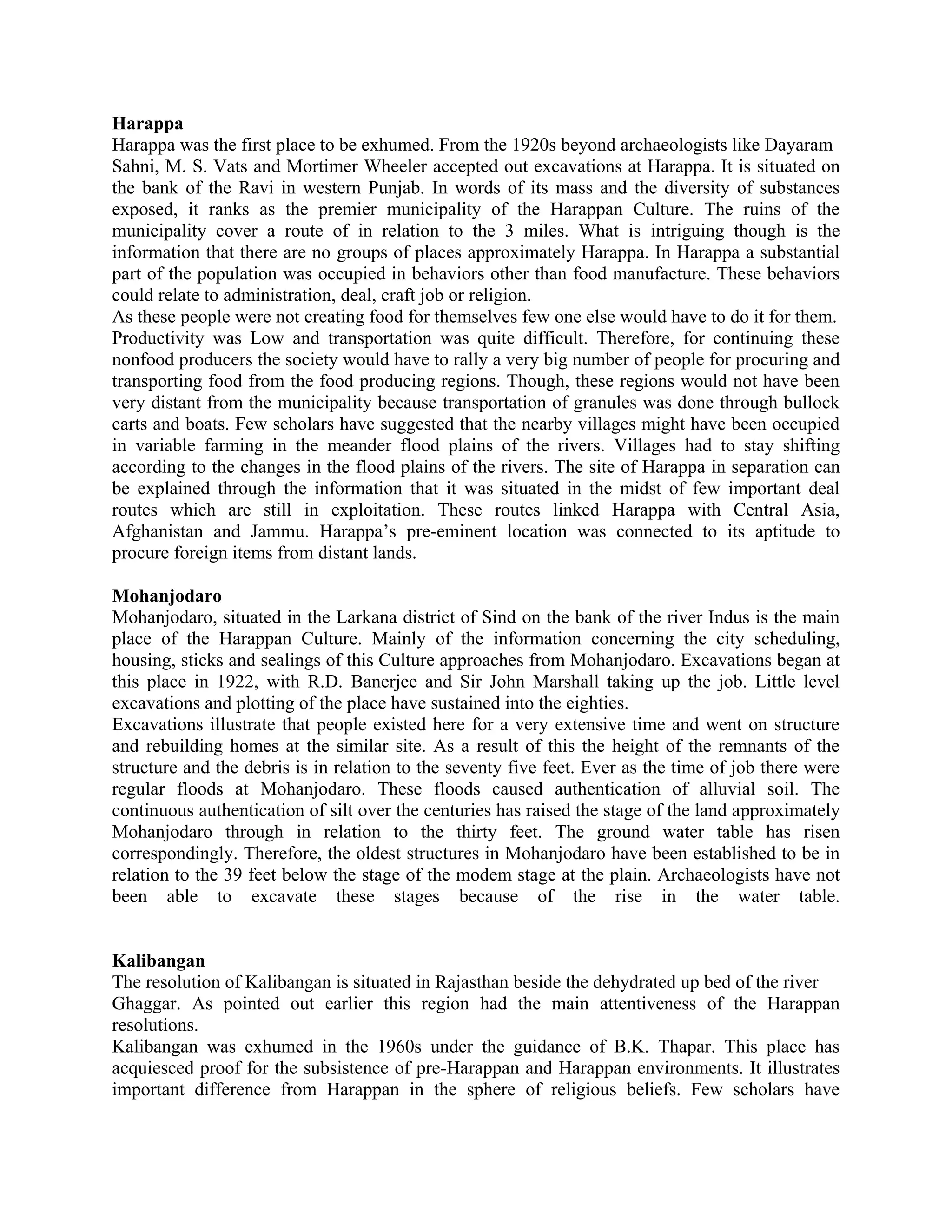 Harappa civilization ii | PDF