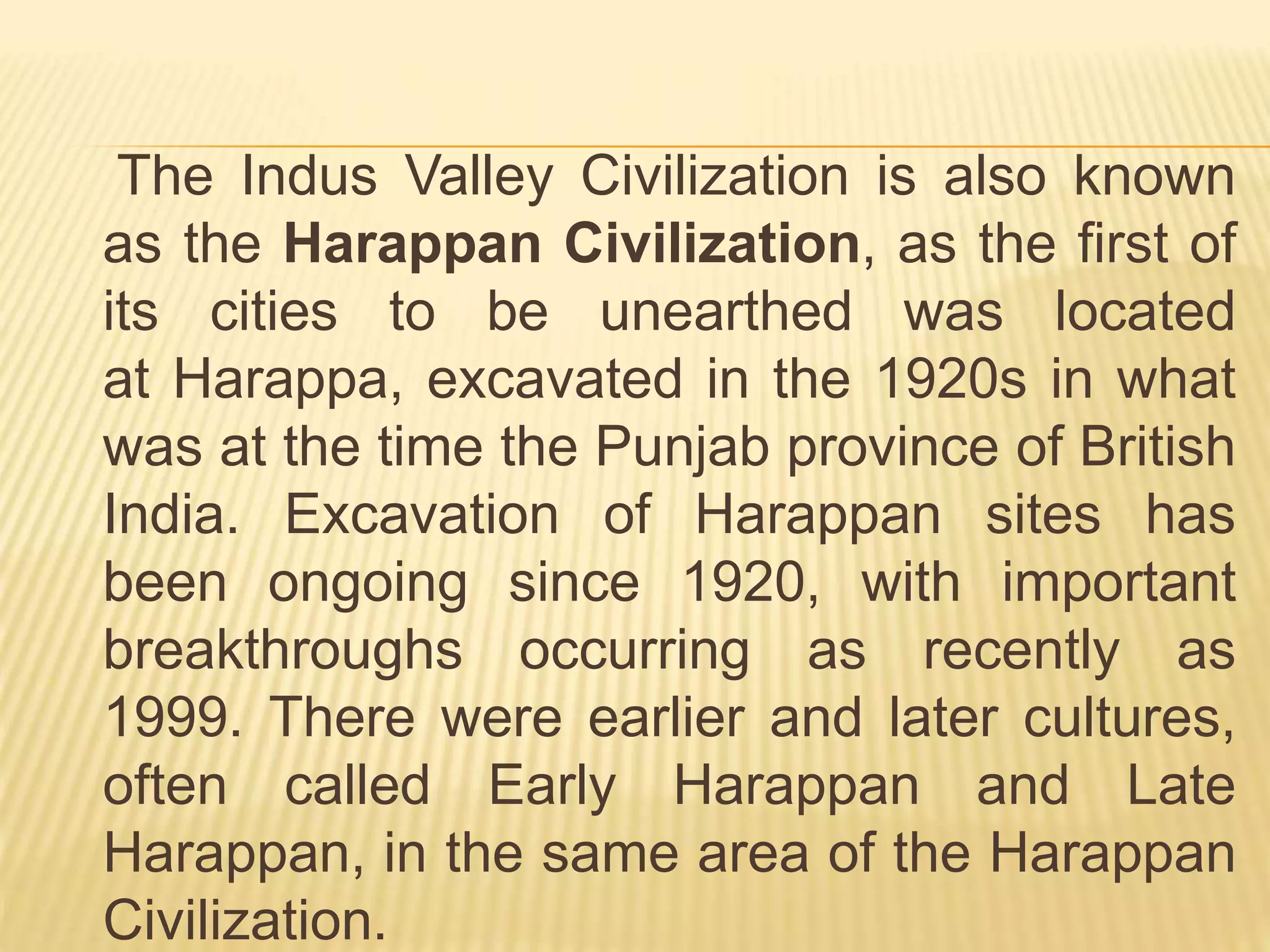 Harappan civilization | PPTX
