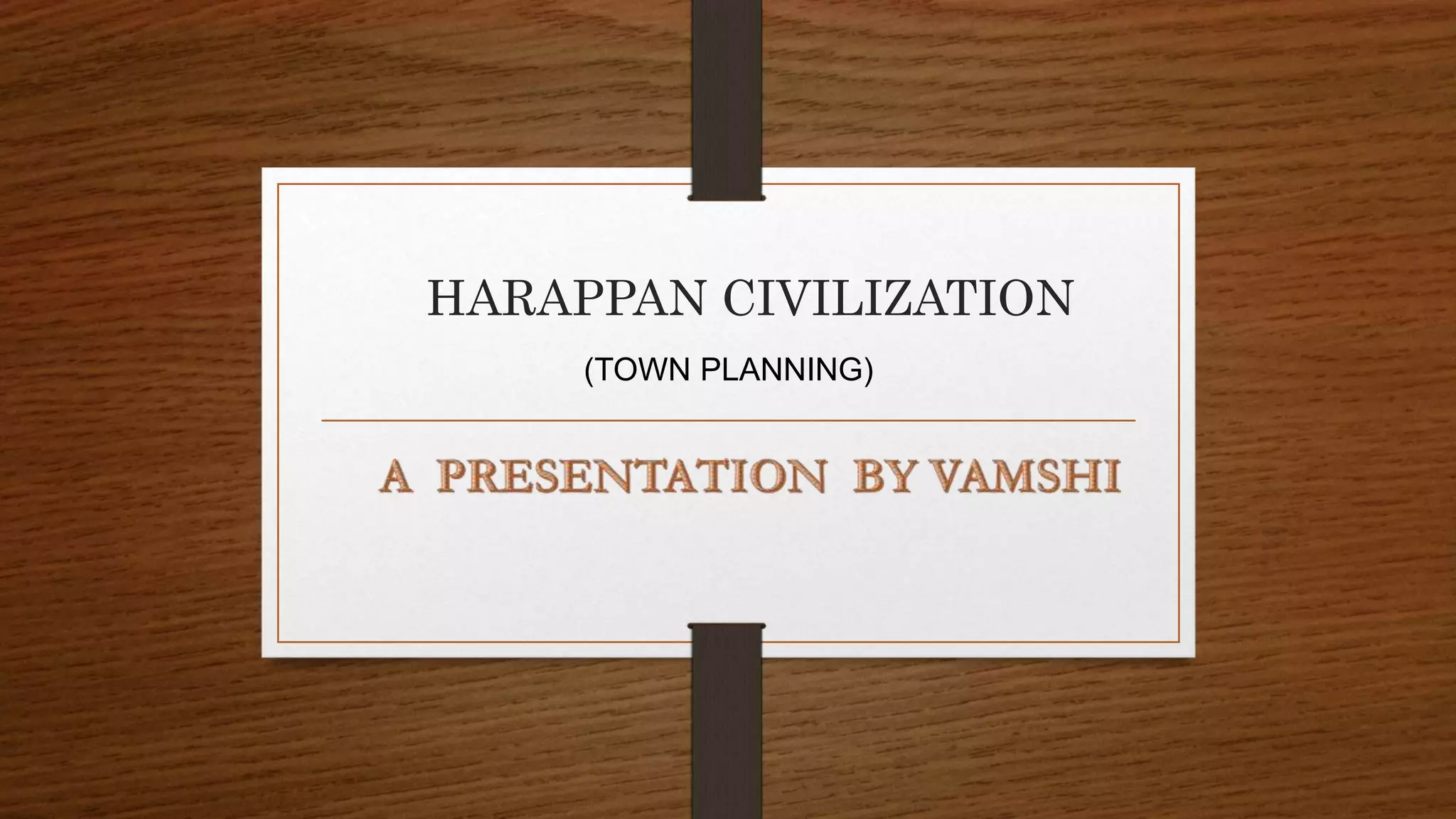 Harappan civilization | PPTX