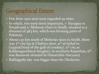 Harappan civilization (indus valley civilization) | PPTX