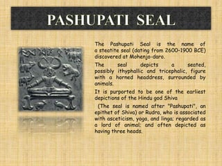 Indus Valley Civilization Pashupati Seal
