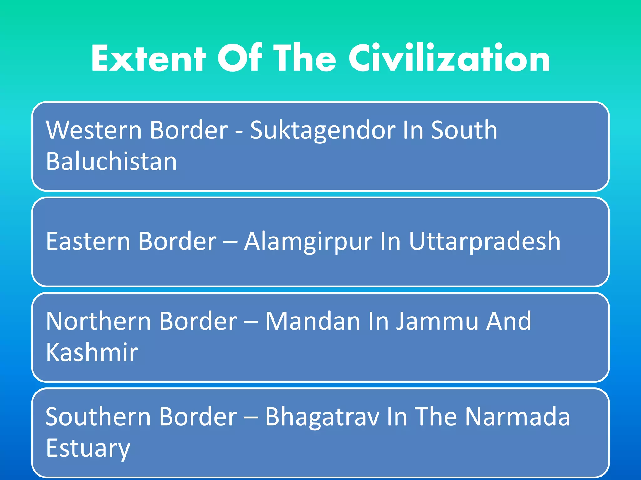 THE HARAPPAN CIVILISATION | PPTX