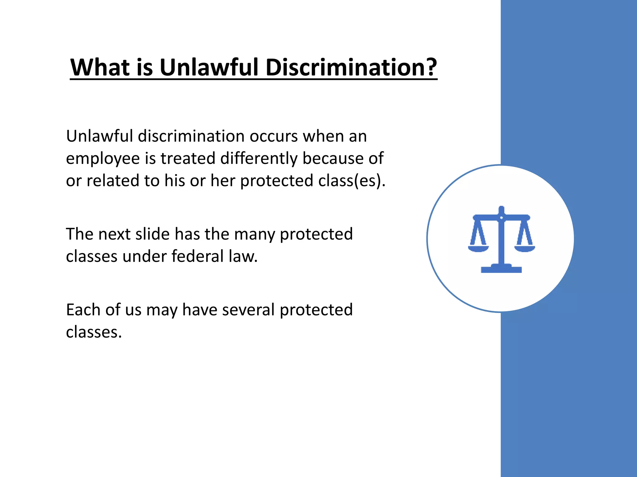 Harassment & Discrimination Training | PPTX