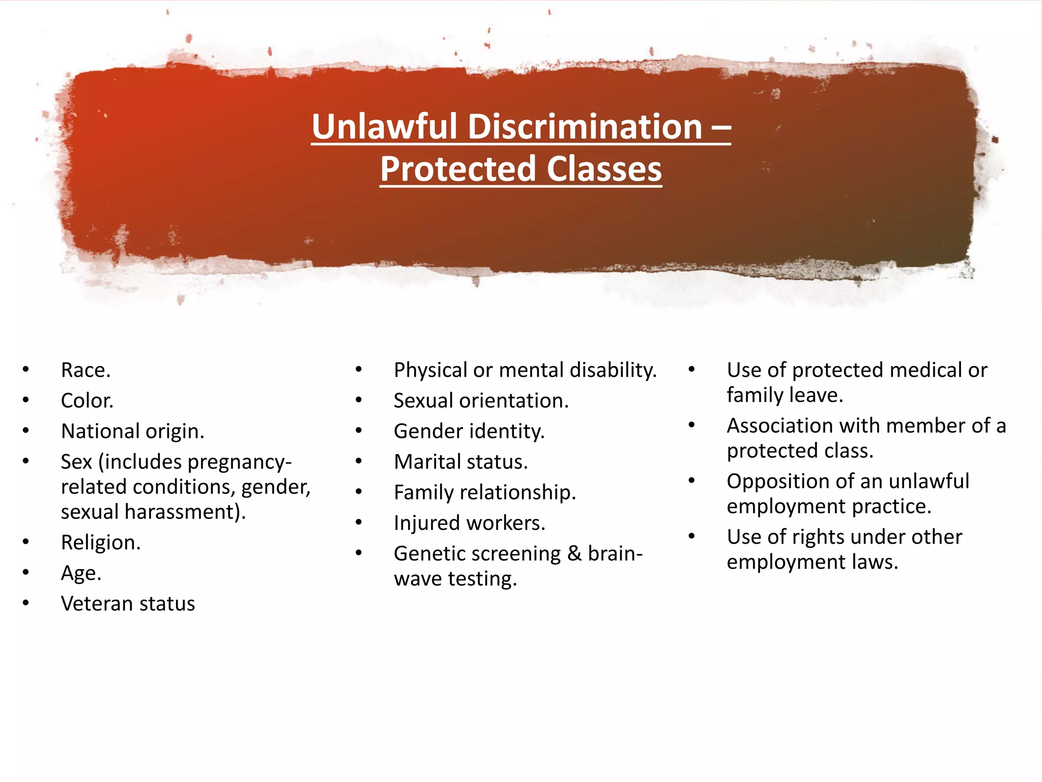 Harassment & Discrimination Training | PPTX