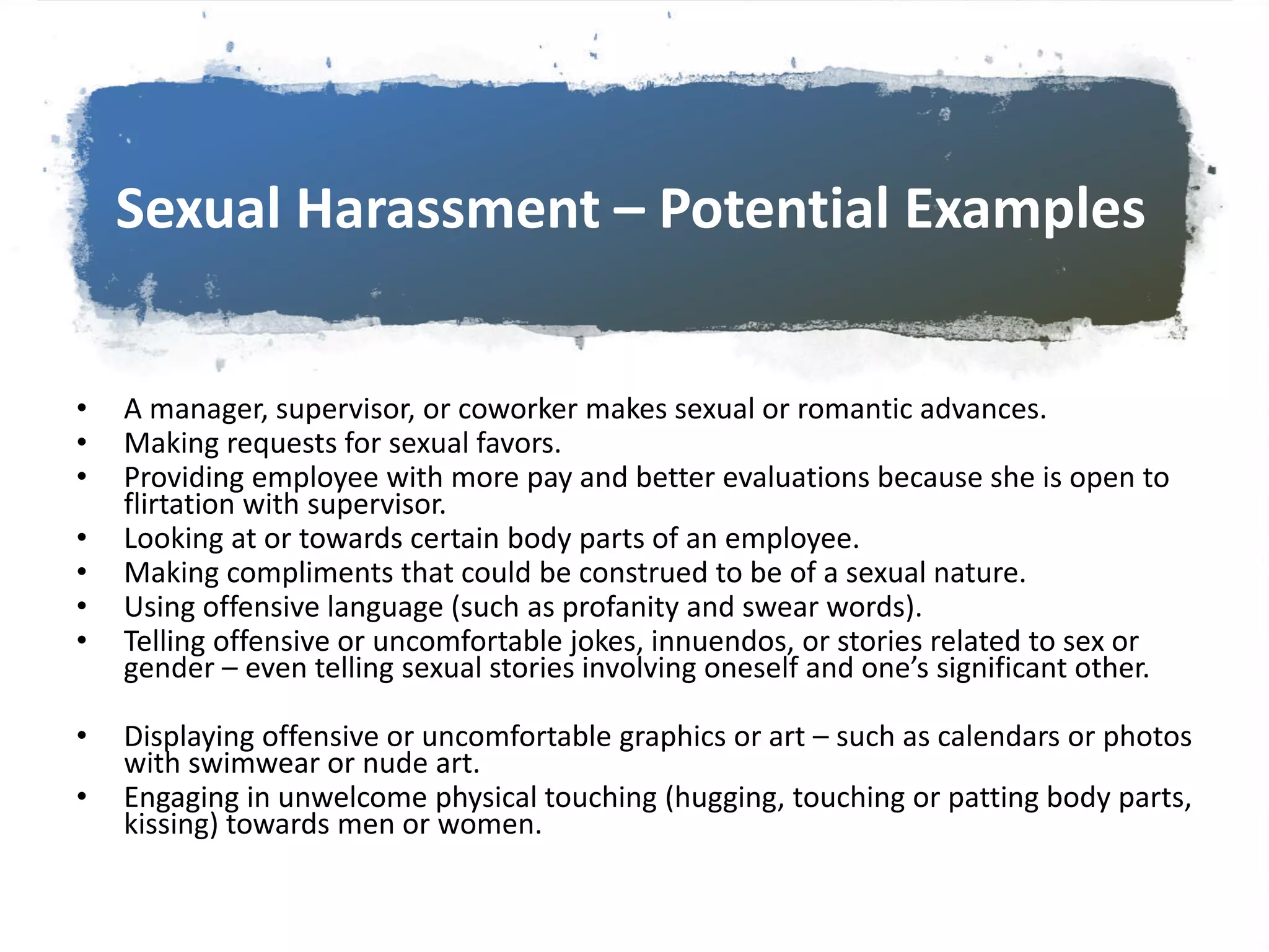 Harassment & Discrimination Training | PPTX