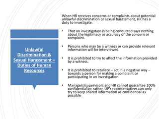 Harassment & Discrimination Training | PPTX