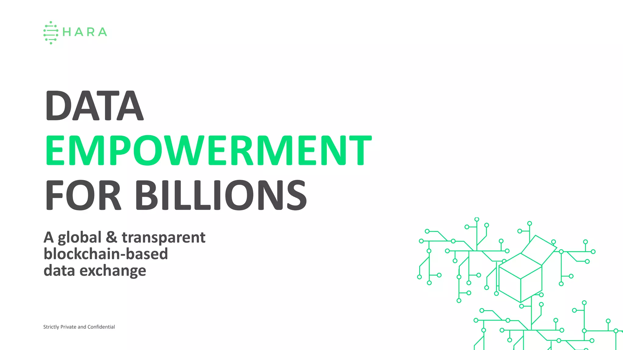 HARA - Global & Transparent Blockchain-based Data Exchange | PDF